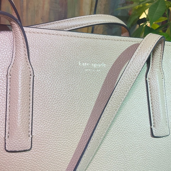 kate spade | Bags | Kate Spade New York Womens Leather Bag Tanneutral ...